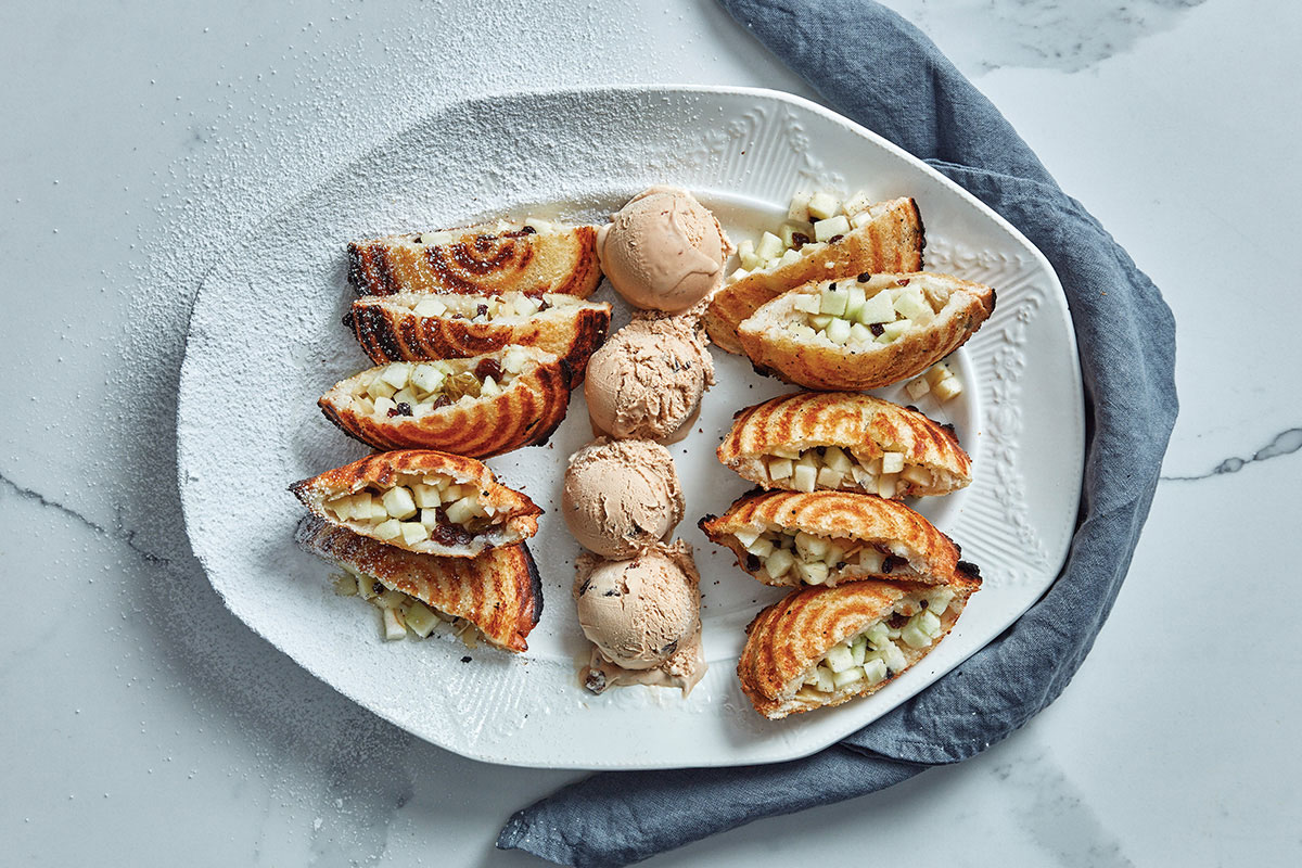 SPAR - Apple Pie Jaffles Recipe