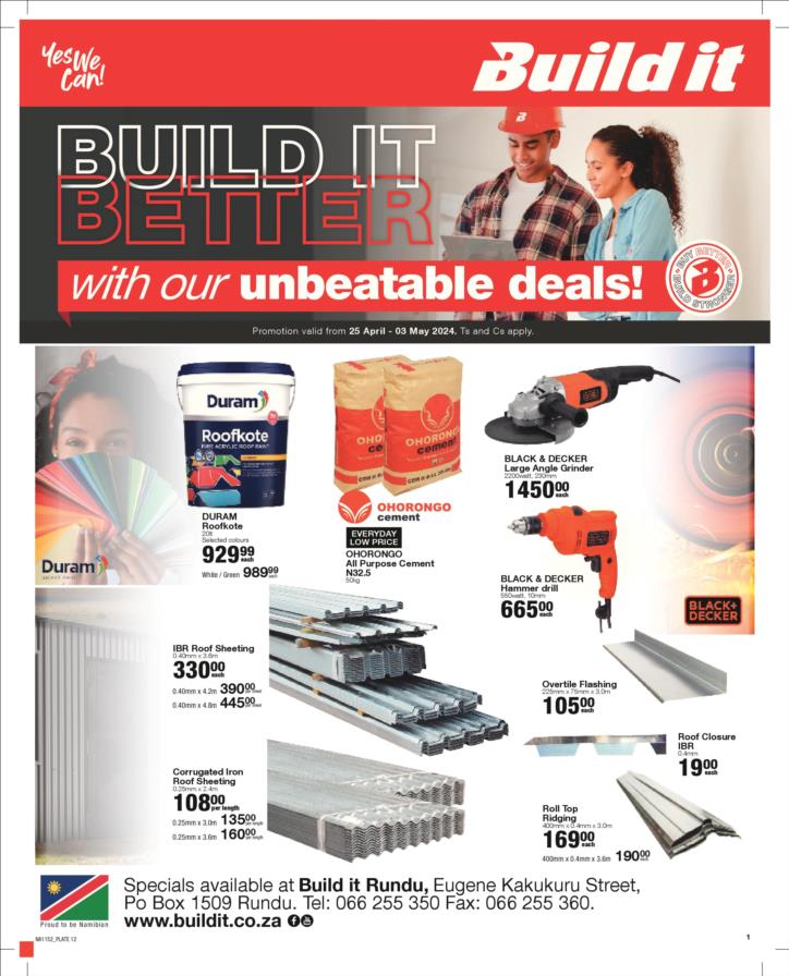 Build it - build it rundu namibia
