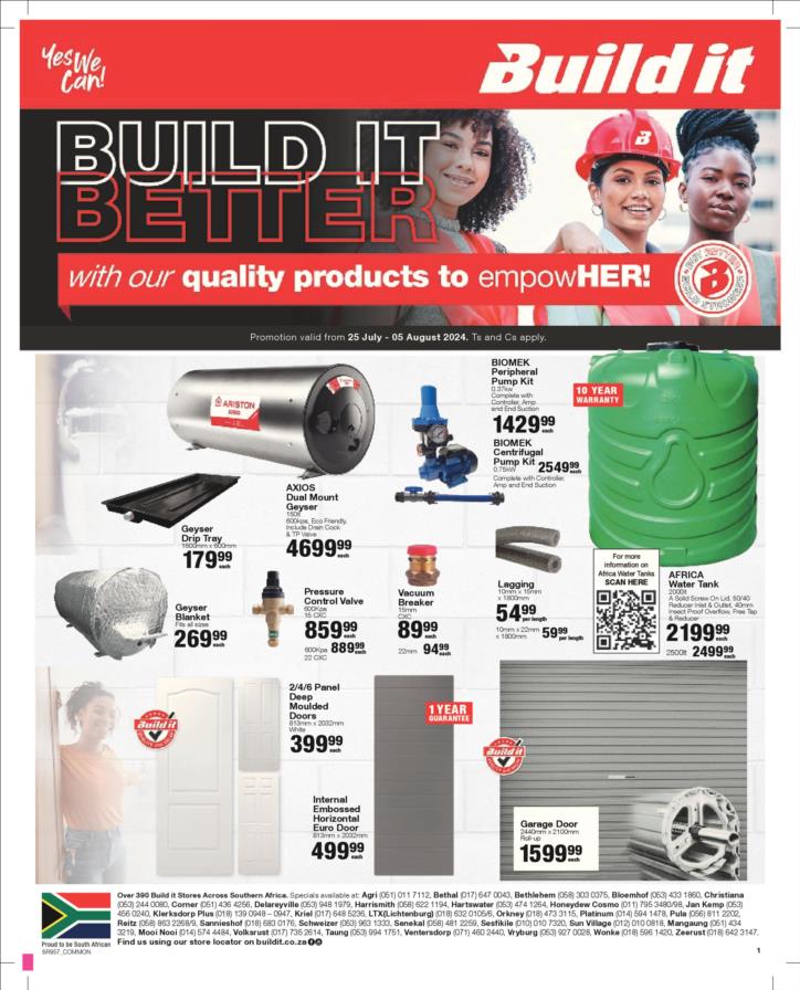 Build it - Pula Free State