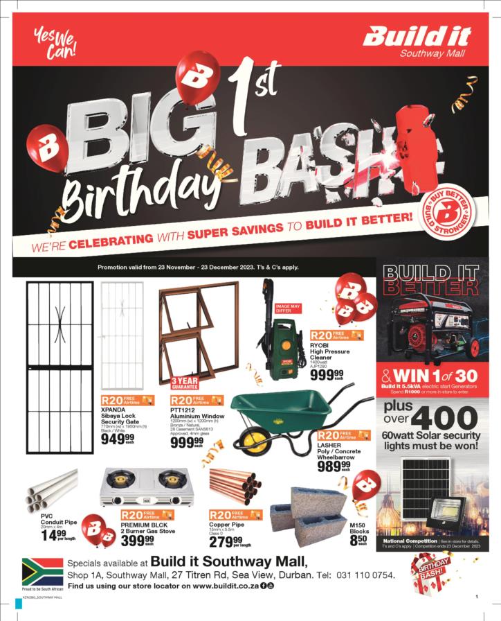 Build it - build it southway kwazulu natal