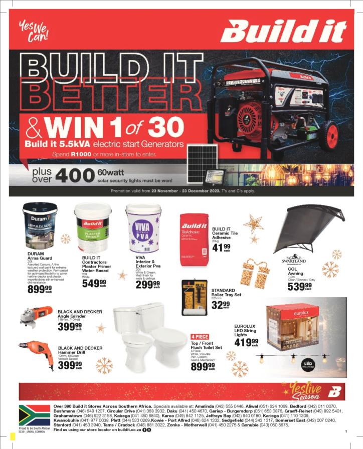 Build it - Plus Jeffreys Bay Eastern Cape