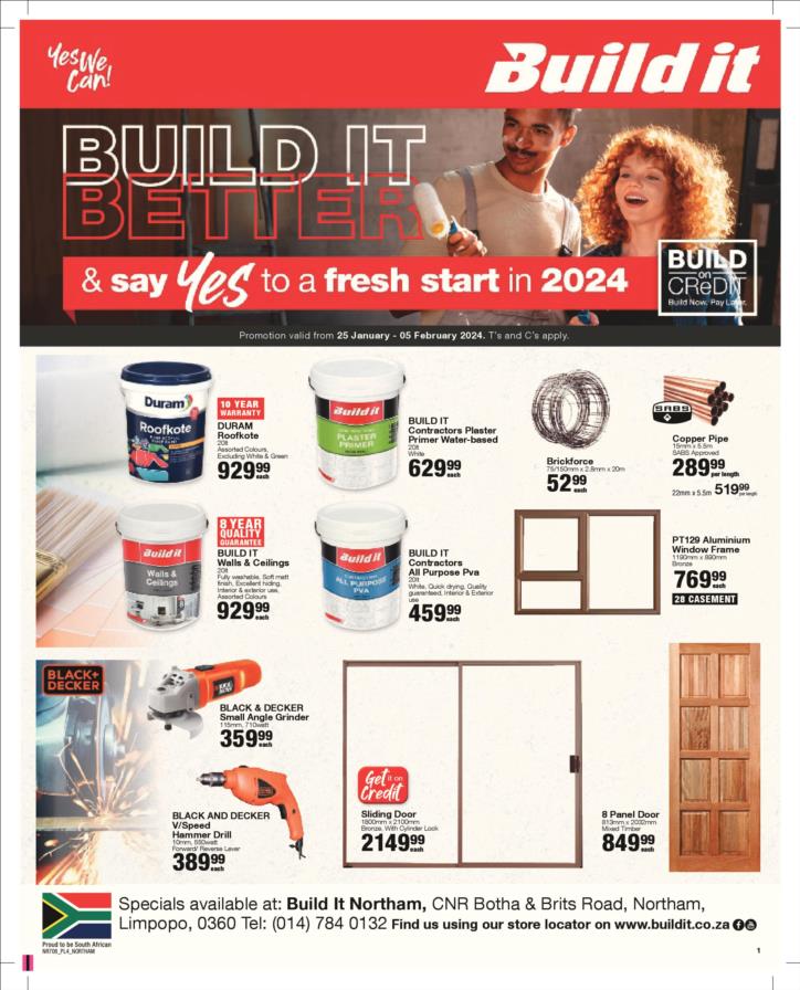 Build it - Northam Limpopo