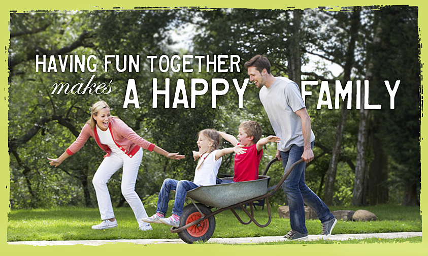 SPAR Inspiration - Having fun together makes a happy family